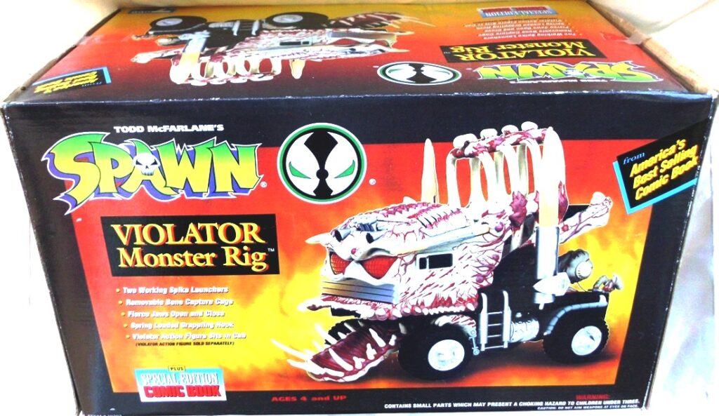 1994 Mcfarlane Toys - Violator Monster Rig/SE Comic Book (Set)