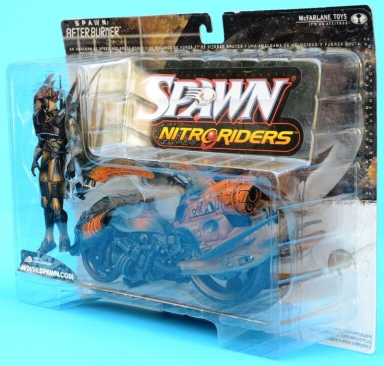 2000 Spawn Nitro Riders After Burner ("Figure & Motorcycle") S-16