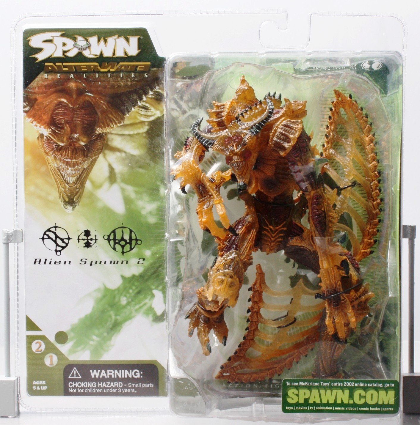 2002 Spawn - Alien Spawn 2-Rust-Original Alternate Realities S-21