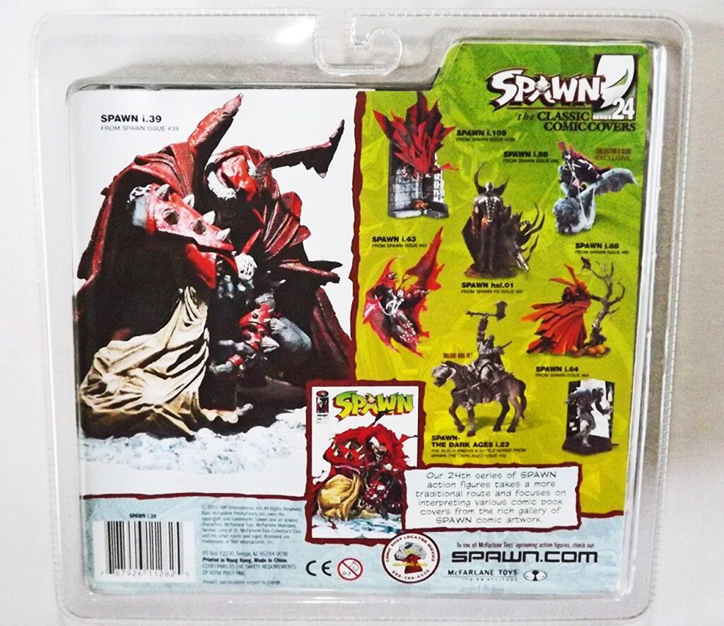 2003 Spawn - Spawn i.39 (UnMasked) Classic Comic Covers Series-24