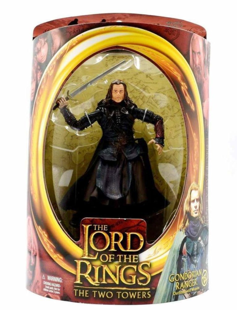 2002 Toybiz Gondorian Ranger Outfitted With Weapons (Two Towers)