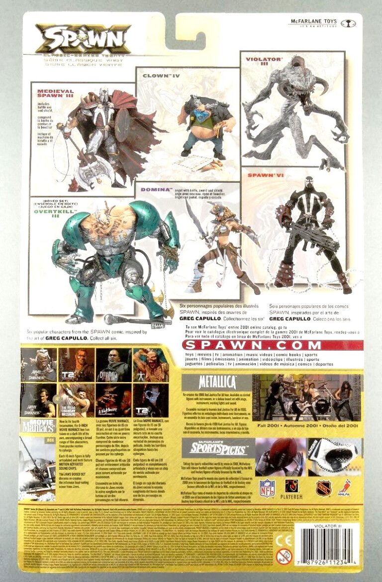 2001 Spawn - Domina (“Dark Gray Legs”) Spawn Classic Series-20