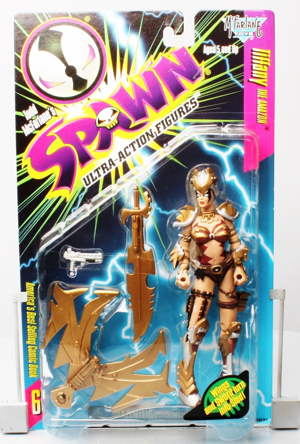 1996 Spawn Tiffany The Amazon "Original-Flesh/Gold Version" S-6