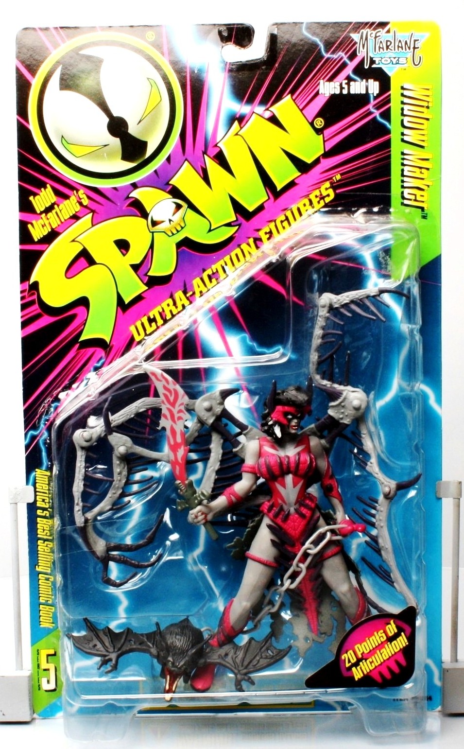1996 Spawn Widow Maker "Original Gray Version" Ultra Figure S-5