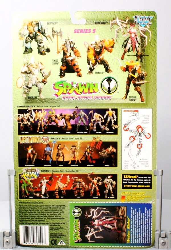 1996 Spawn Widow Maker "Original Gray Version" Ultra Figure S-5