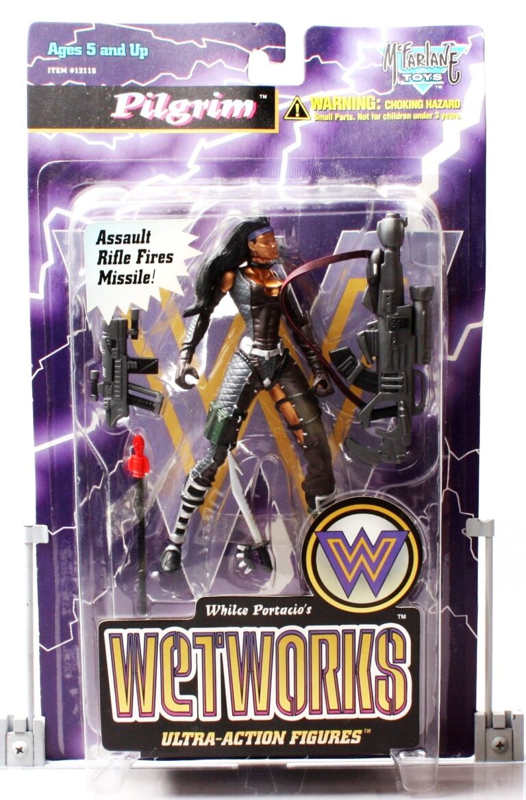 1996 Wetworks - Pilgrim (Variant) Gold Skin Tone Ultra Figure S-2