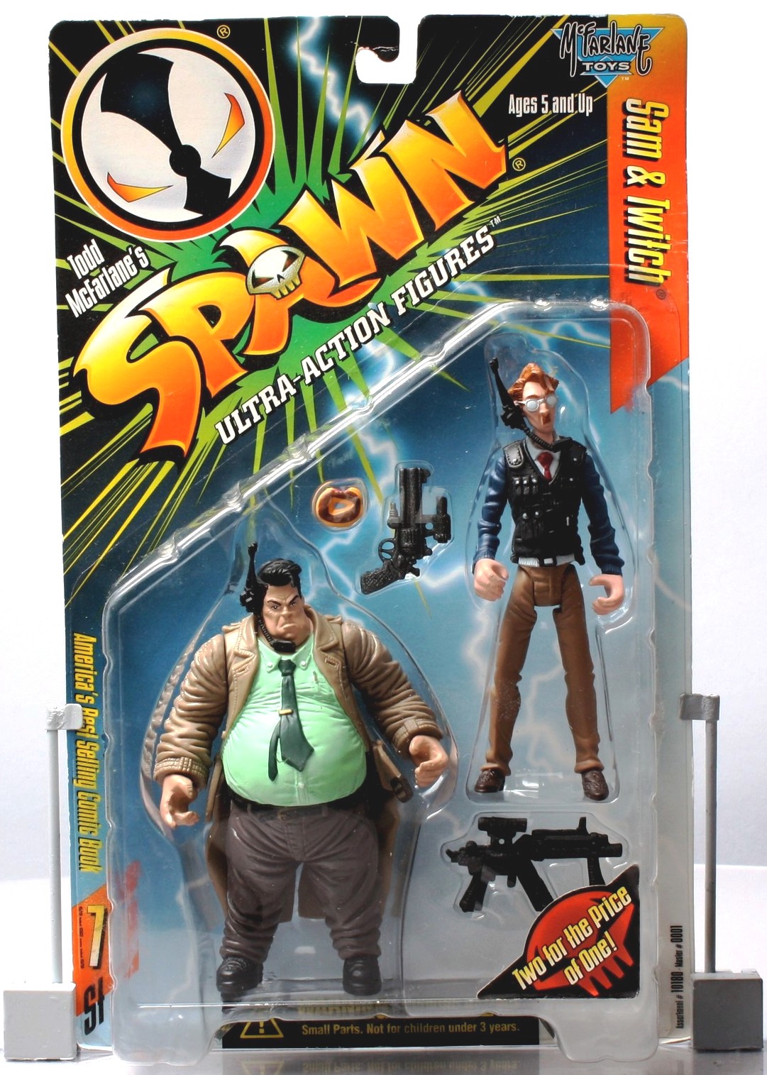 1997 Spawn Sam & Twitch "Original Green Shirt Version" Ultra S-7