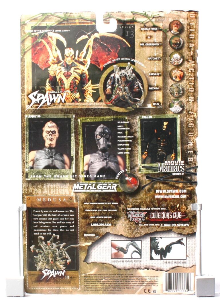 1999 Spawn - Medusa (Curse Of The Spawn) Action Figure Series-13