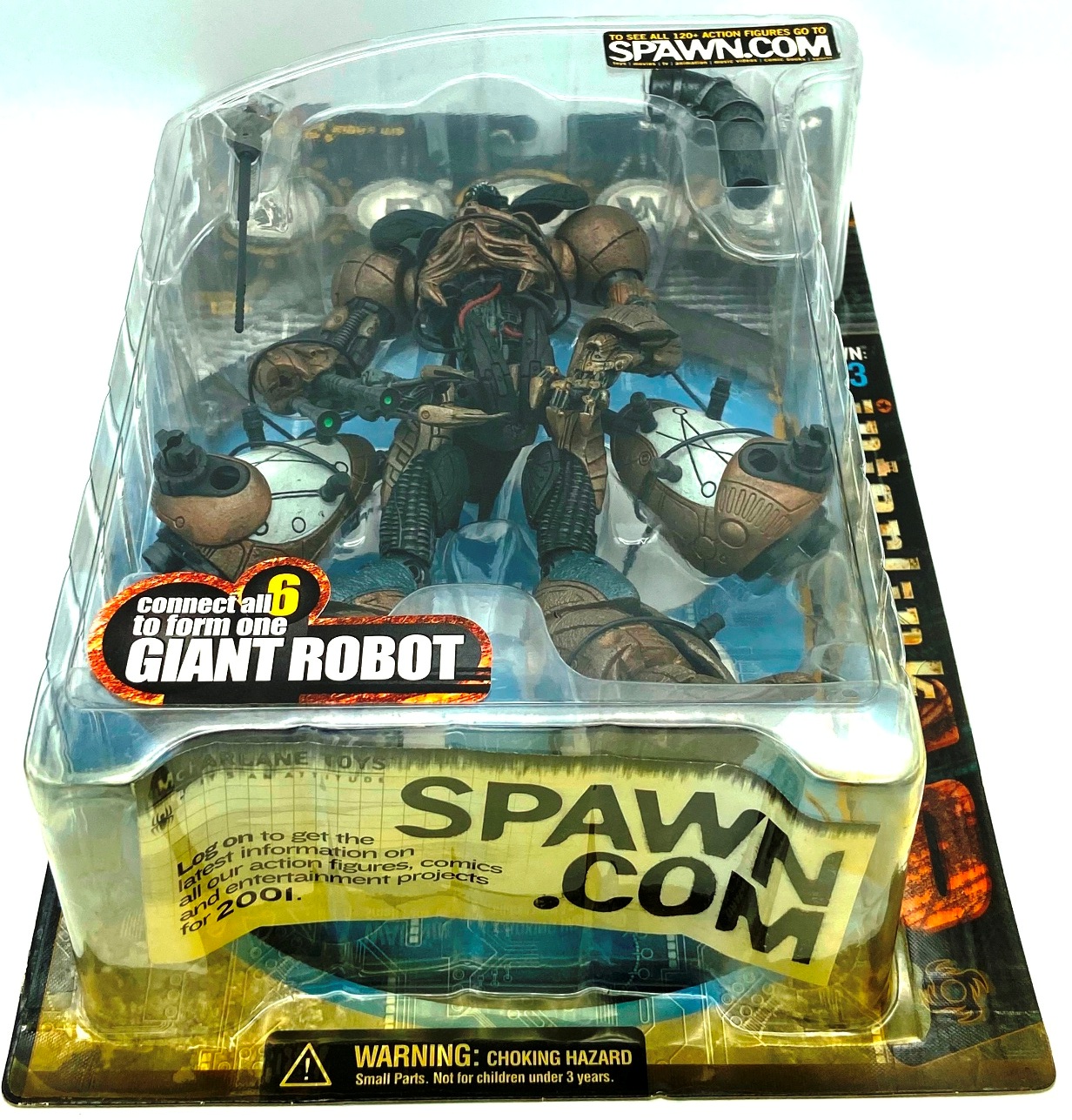 2001 McFarlane Toys Spawn RL3 Interlink 6 Giant Robot “Ltd. Ed."