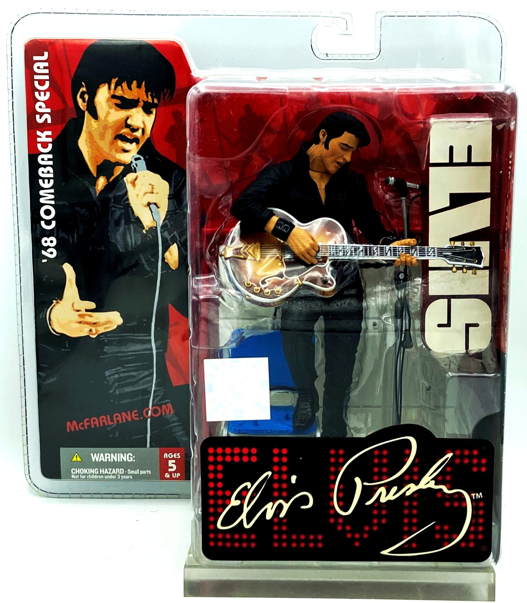 2004 Mcfarlane Music Elvis Presley The King of Rock-1968 ComeBack
