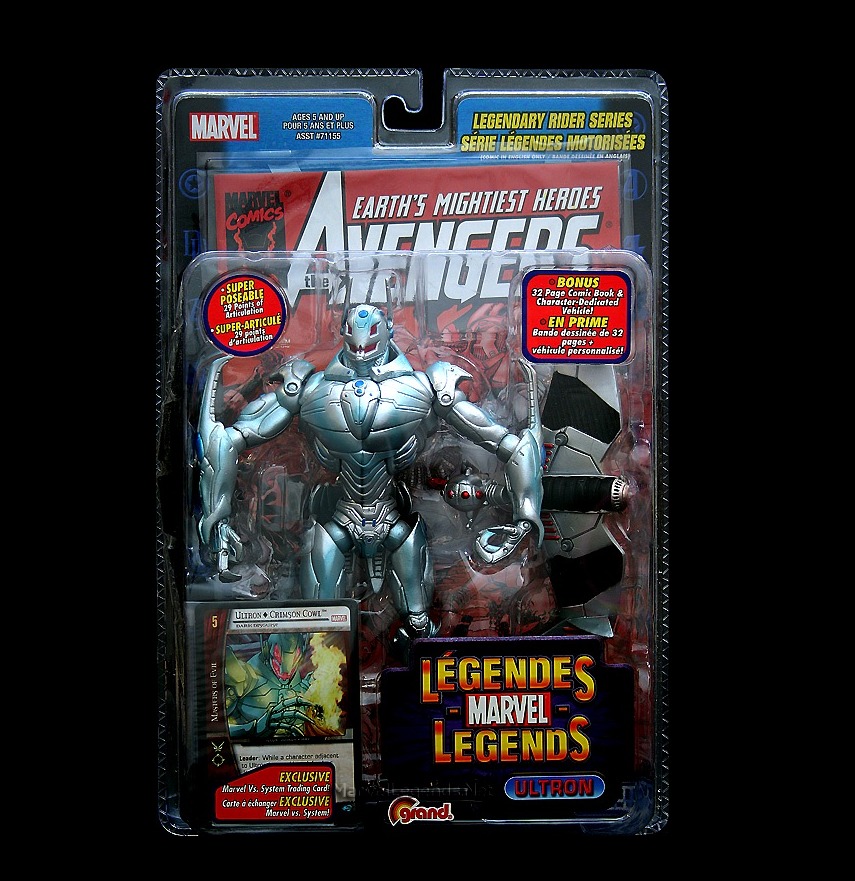 Ultron "Artificial Intelligence" (Marvel Legends Legendary Riders ...