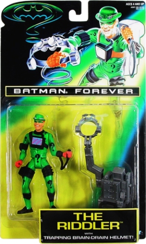The Riddler “with Trapping Brain Drain Helmet!” (Batman Forever "The ...