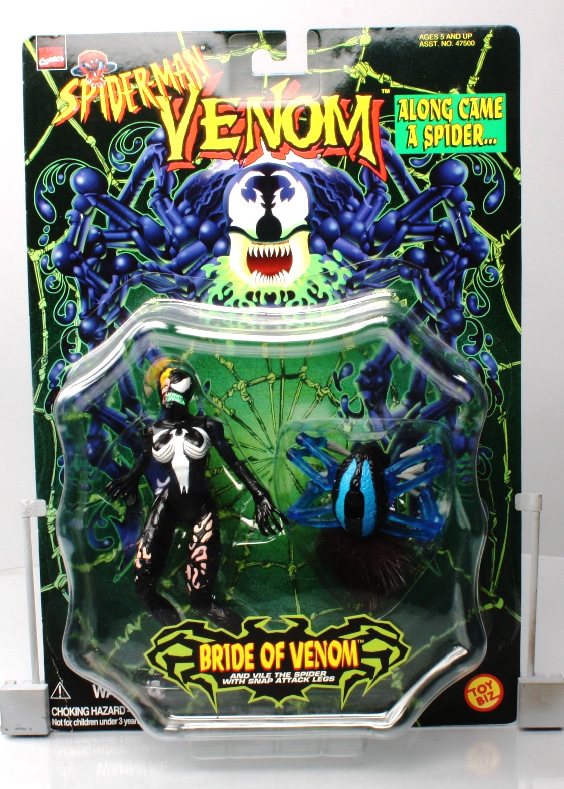 Bride Of Venom "w/Vile The Spider and Snap Attack Legs" (Spider-Man ...
