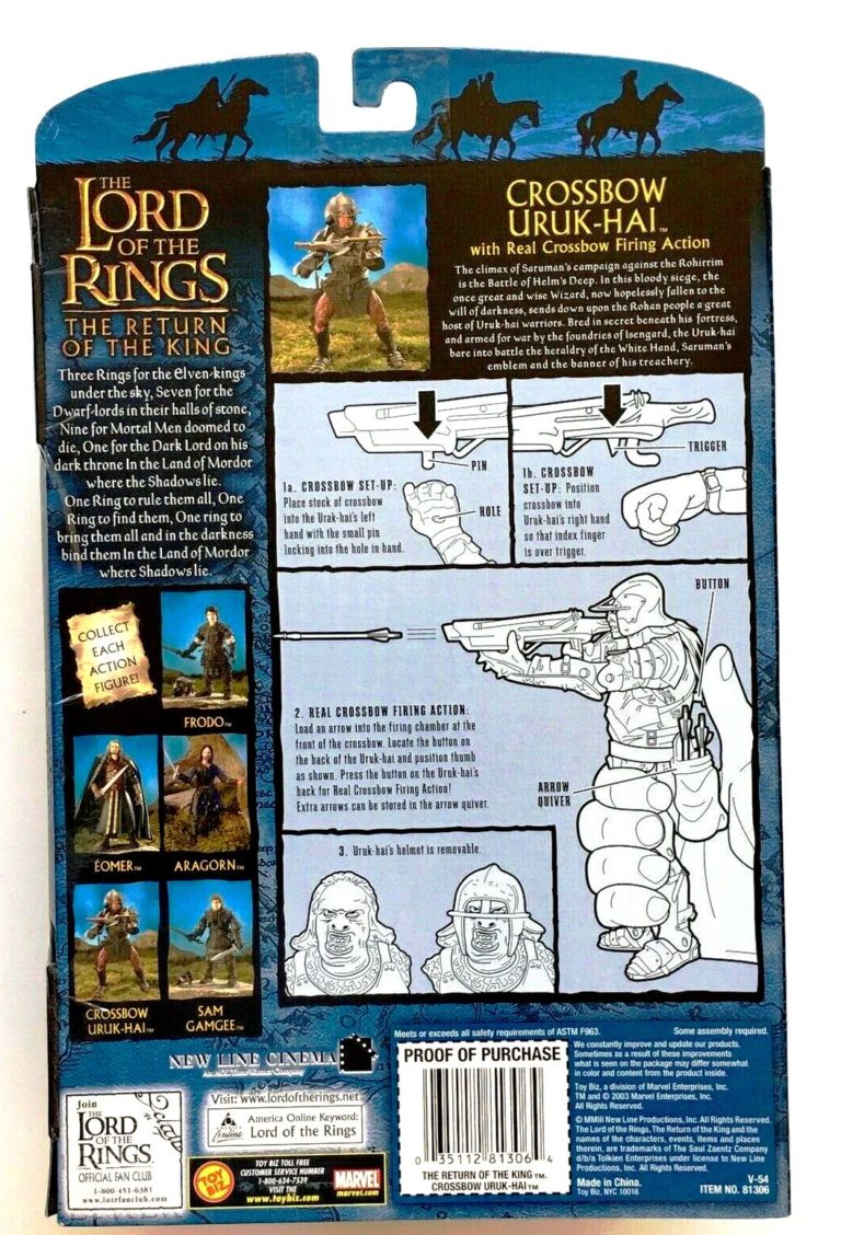 2003 Crossbow Uruk-Hai w/Real Crossbow Firing Action (TROTK)