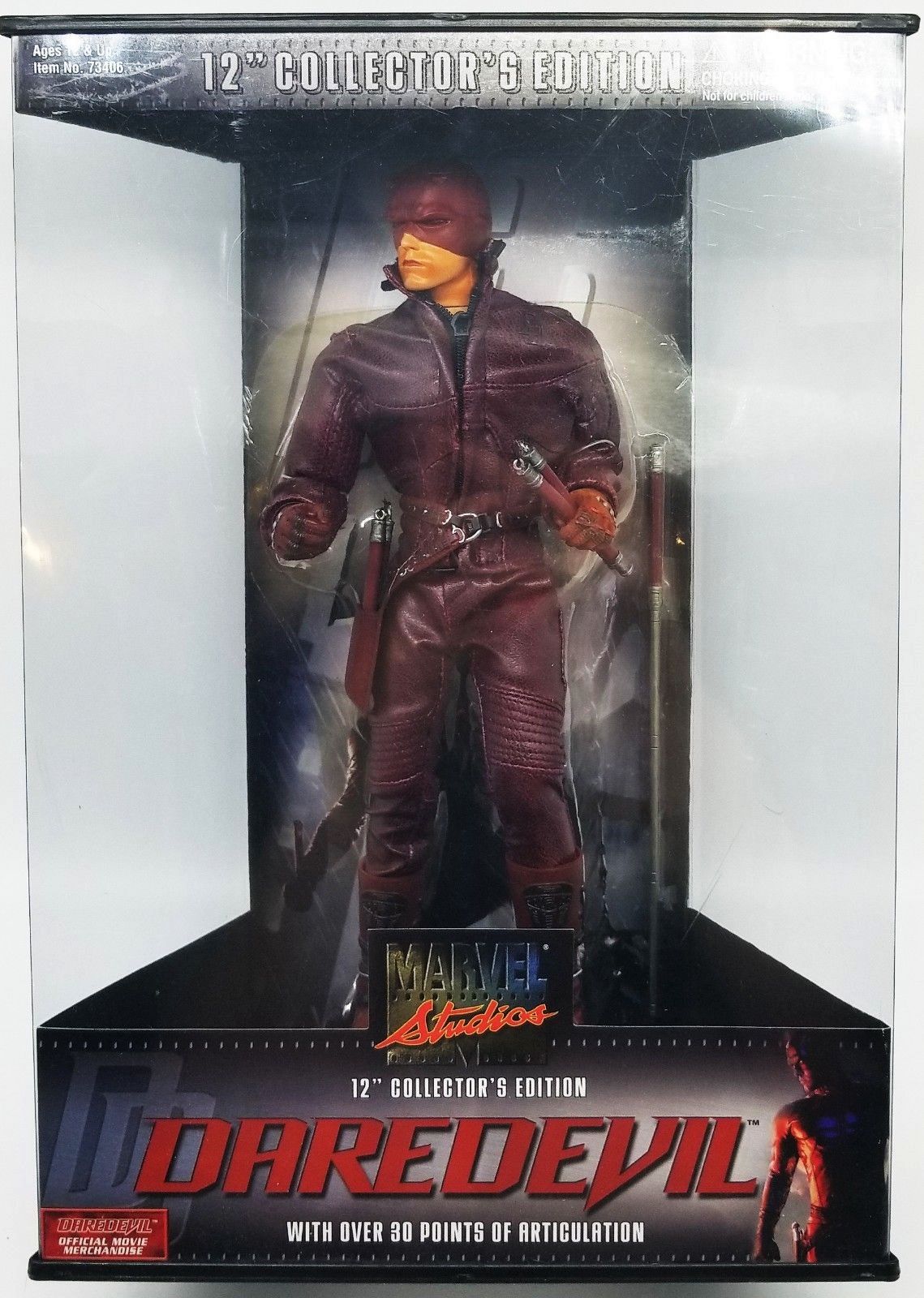 2003 Marvel Studios Daredevil Matt Murdoch 12" Collector’s Series