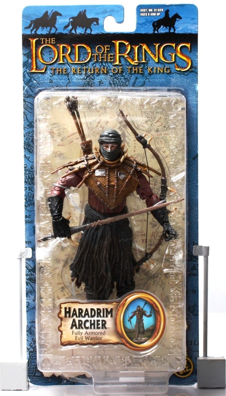 2003 Haradrim Archer Fully Armored Evil Warrior (Trilogy Edition)