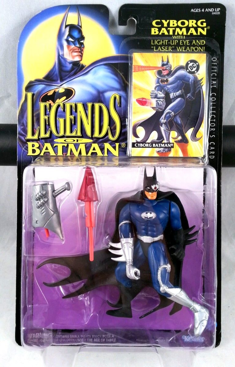 Cyborg Batman with Light-Up Eye And "Lazer" Weapon! (Legends Of Batman ...