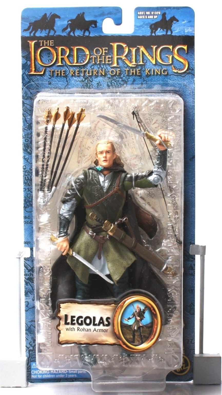 2003 Legolas (with Rohan Armor) Action Figure Trilogy Edition