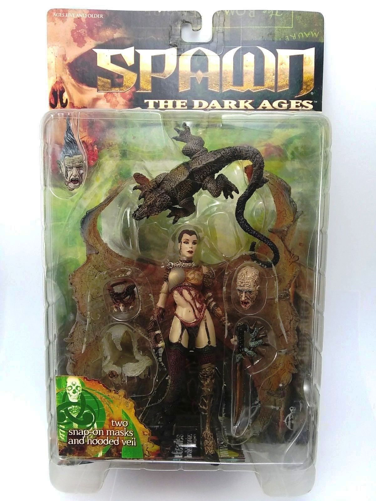 1999 The Necromancer Spawn Dark Ages-2 “Black Hair-Variant” S-14