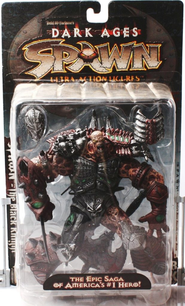 1998 McFarlane Toys Spawn "The Black Knight" (Dark Ages Spawn)