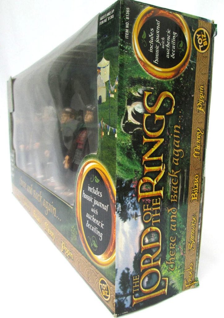 2003 There and Back - Again Exclusive Bilbo Figure/Hobbit Journal