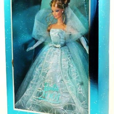2001 Barbie Doll (Blonde) 2nd In A Series-The New Millennium Collector ...