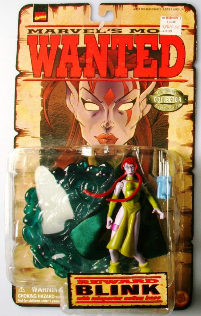 Blink “w/Teleporter Action Base”! (Marvel Collector Editions-Marvel’s ...
