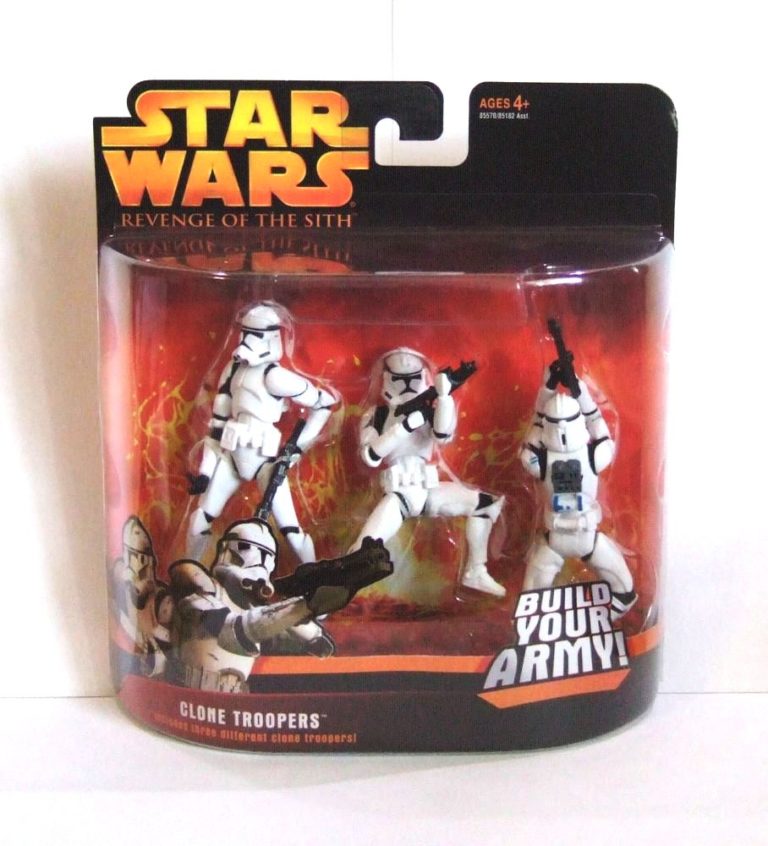 Clone Troopers “(Build Your Army-w/Blue Version Clone Trooper)!” Deluxe ...