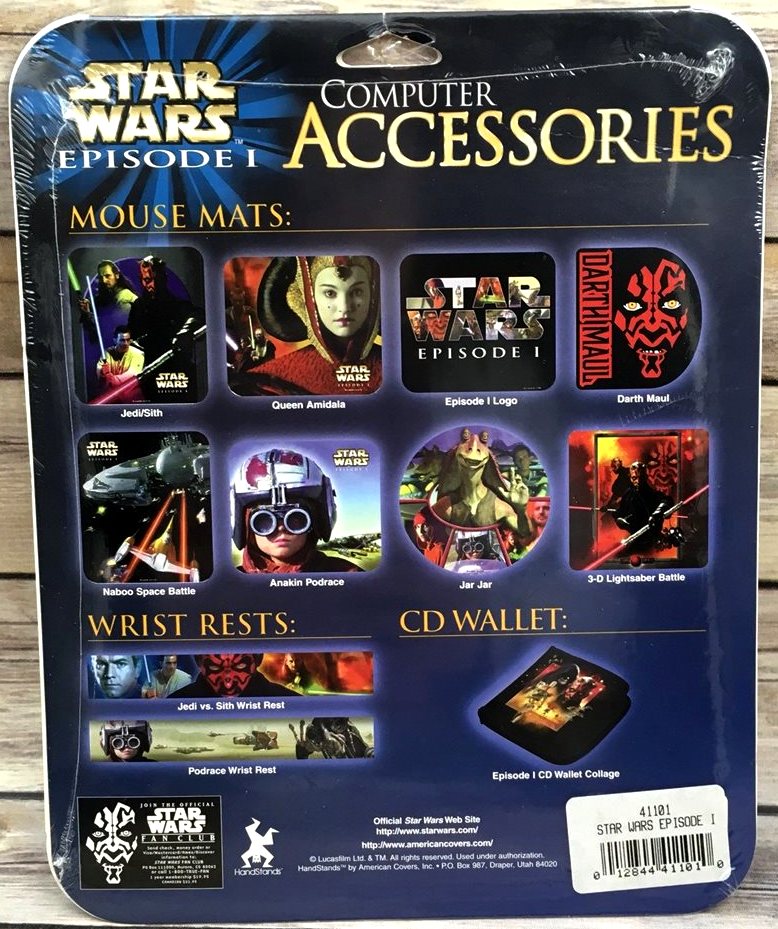 Computer Mouse Mat “Jedi/Sith! (#41101)” (“Star Wars Episode-1 ...