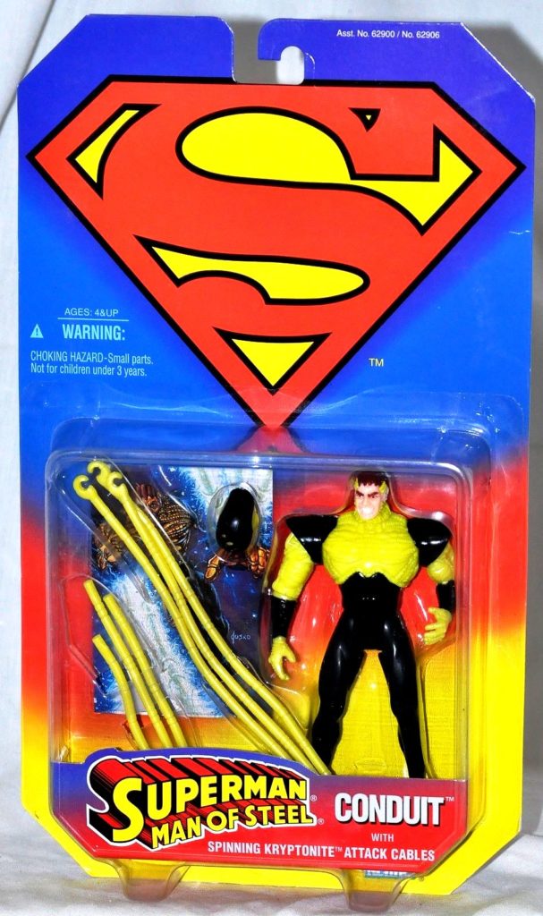 Conduit "w/Spinning Kryptonite Attack Cables" (Superman Man Of Steel ...