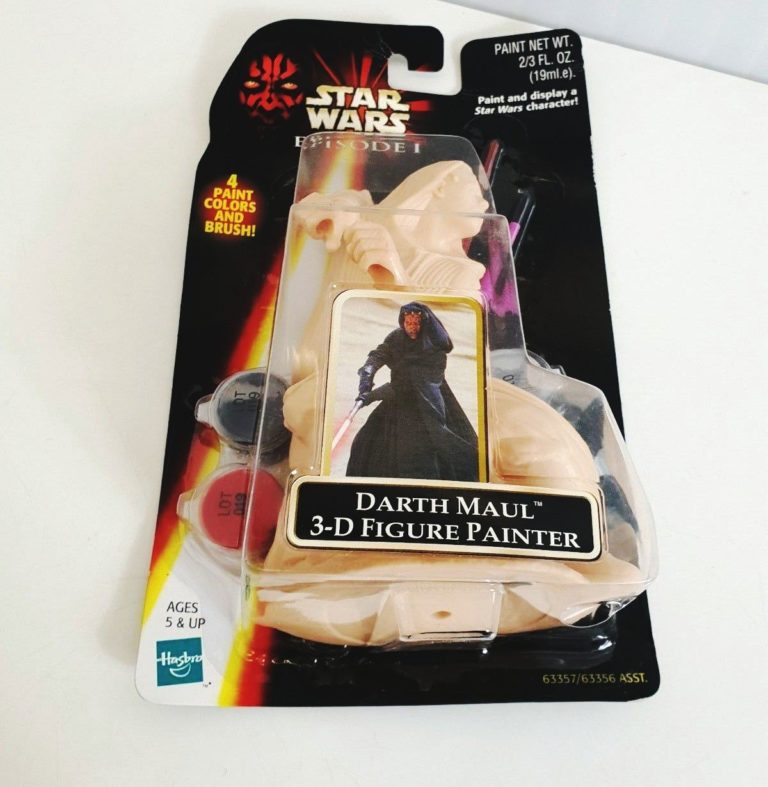 Darth Maul 3-D Figure Painter “w/Battle Action Figure Pose! (#63357 ...
