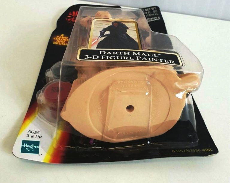 Darth Maul 3-D Figure Painter “w/Battle Action Figure Pose! (#63357 ...