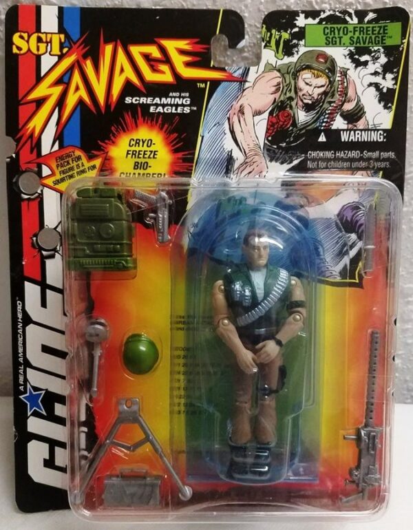 G.I. Joe SGT Savage “Cryo-Freeze Bio-Chamber”! (G.I. Joe A Real ...