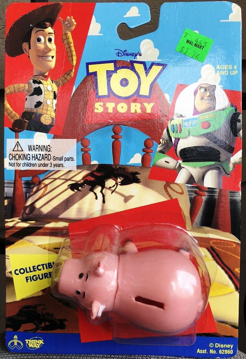 Hamm "Collectible Action Figure" (Disney’s Toy Story Animated Movie ...