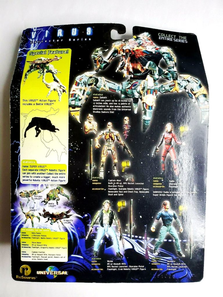 Kelly Foster “w/Beetle Robotic Virus & Scorpion Machine Pistols ...