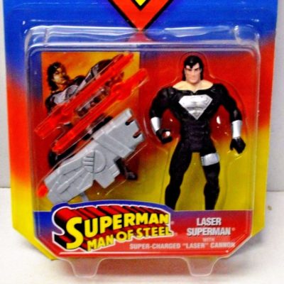 Laser Superman "w/Super Charged Laser Cannon" (Superman Man Of Steel ...