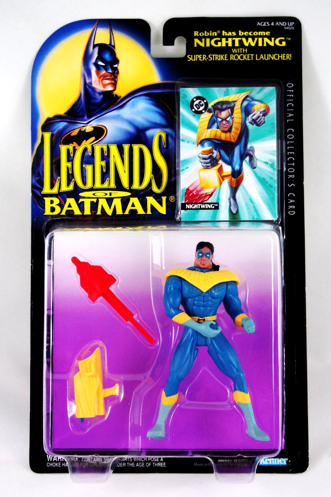Nightwing with Super Strike Rocket Launcher! (Legends Of Batman) Series ...