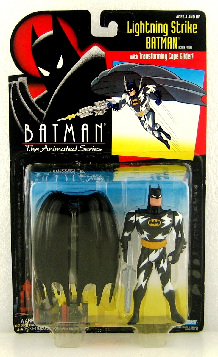 Lightning Strike Batman (The Animated Series-3) Action Figure “Rare ...