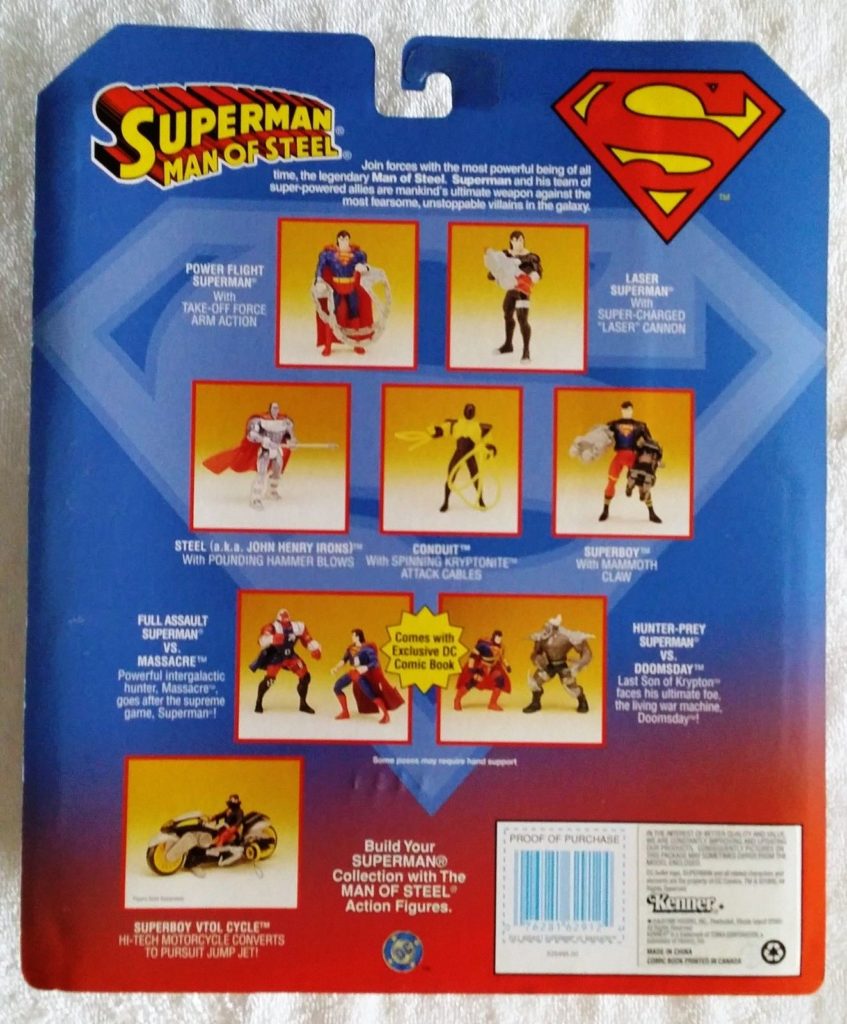 Massacre vs Full Assault Superman “Deluxe 2 Pack w/Exclusive DC Comic ...