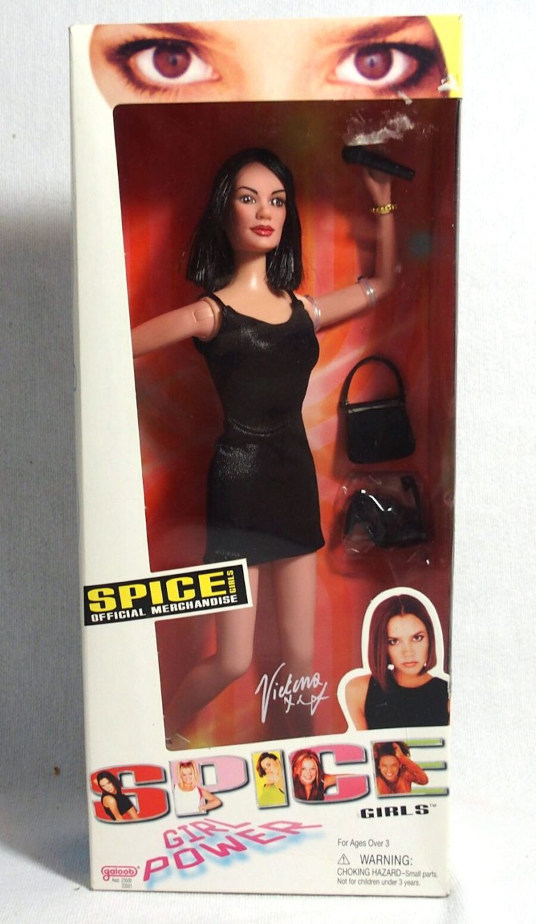 Posh Spice (“Victoria Adams”) Girl Power! 12" Doll (w/Black Dress ...
