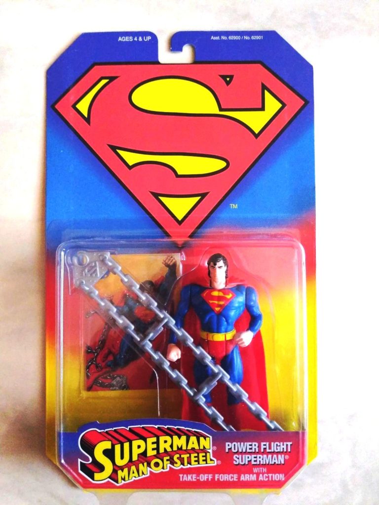 Power Flight Superman "w/Take-Off Force Arm Action" (Superman Man Of ...
