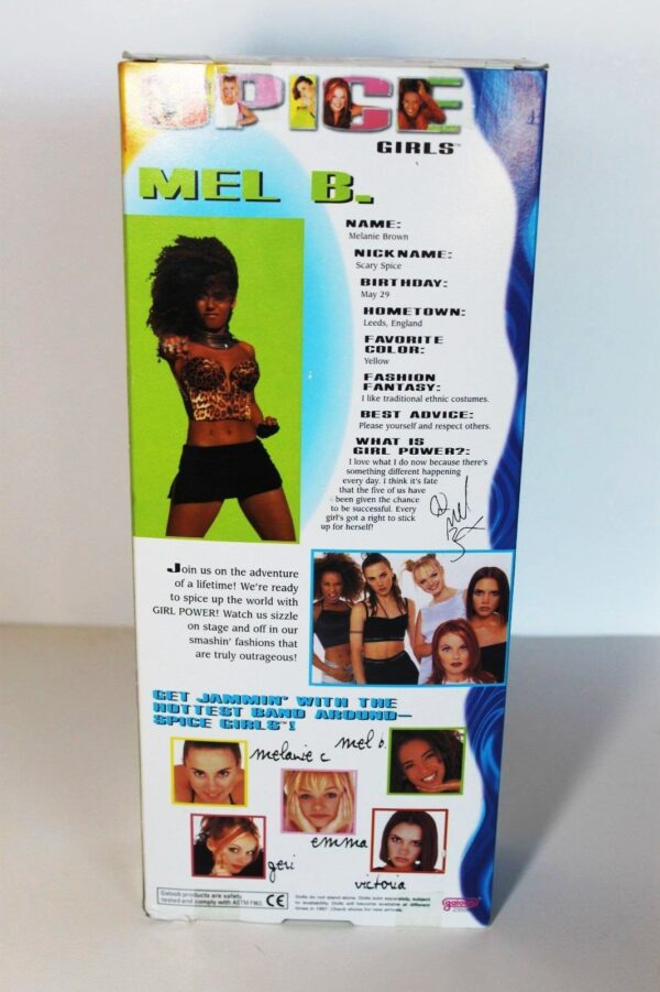 Scary Spice (“Melanie Brown”) Girl Power! 12" Doll (w/Leopard Skin ...