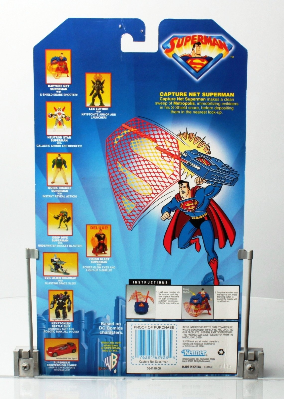 Capture Net (Superman "The New Animated TV Show") Kenner Original ...