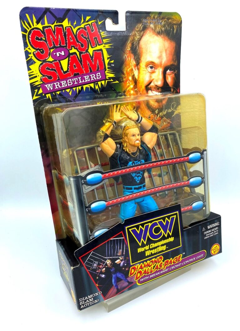 1999 WCW Smash "N" Slam Wrestlers Diamond Dallas Page w/Gate