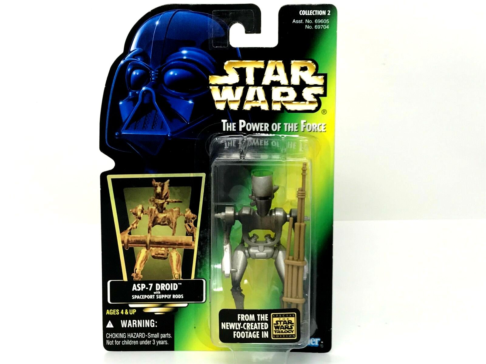 ASP-7 Droid “ Spaceport Supply Rods w/Hologram!” #.00 (Star Wars “The ...