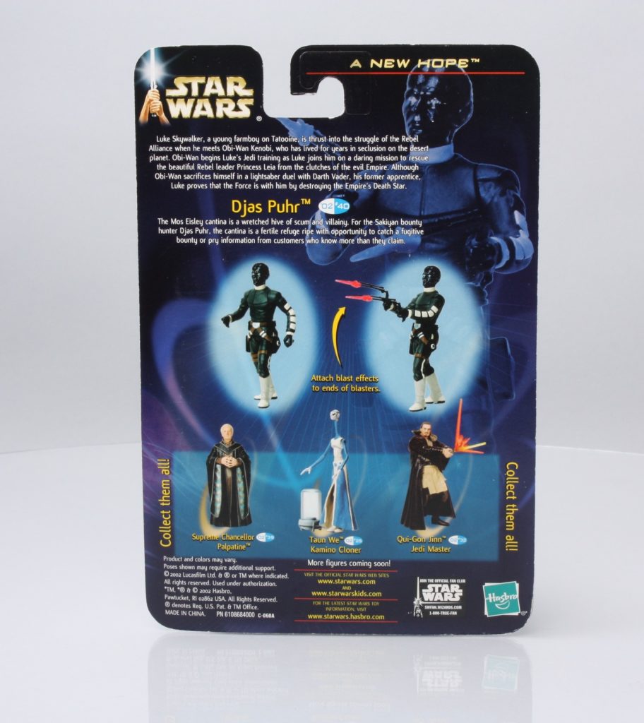 Djas Puhr “Alien Bounty Hunter -'02-#40)” (Star Wars “A New Hope ...