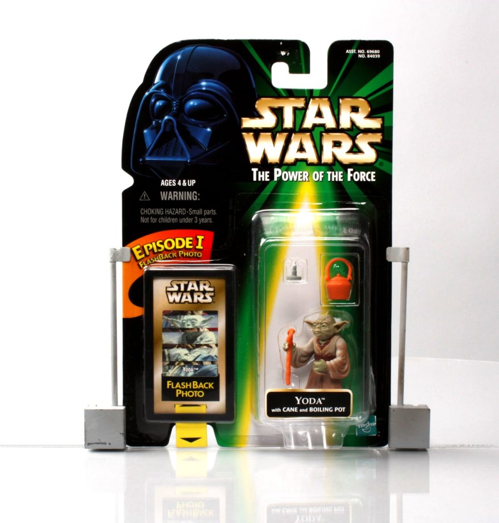 Yoda “w/Cane, Candle & Boiling Pot” (Star Wars “POTF II Flashback Photo ...
