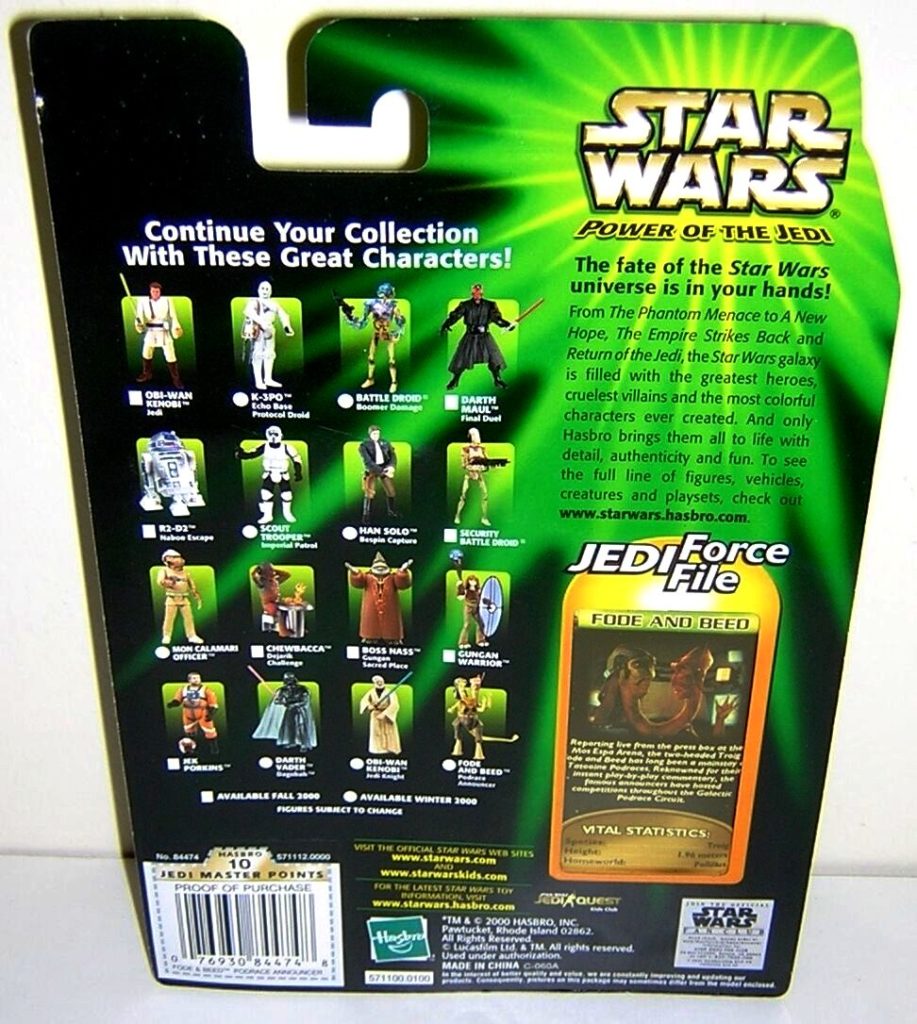 Fode and Beed “Podrace Annoucers -(#.0100)” (Star Wars “POTJ-Jedi Force ...