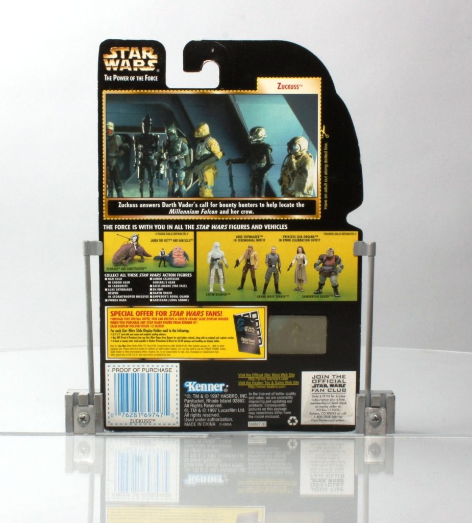 Zuckuss “Heavy Assault Blaster Rifle” – Saelt -“Marae” Card” Star Wars ...