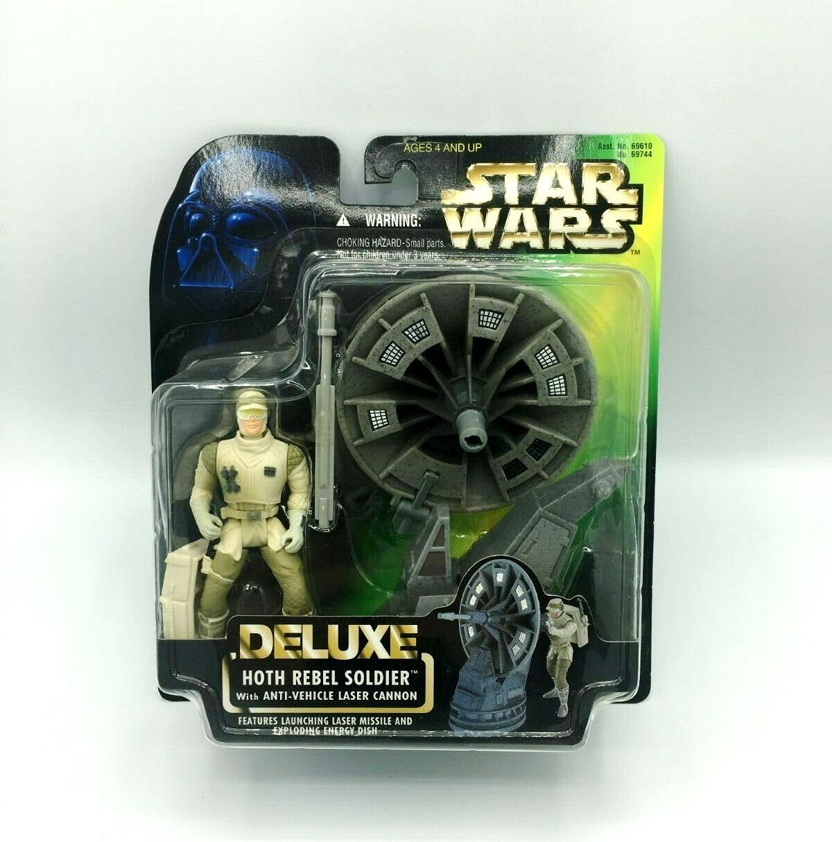 Hoth Rebel Soldier Deluxe “w/Anti-Vehicle Laser Cannon!” (Star Wars ...